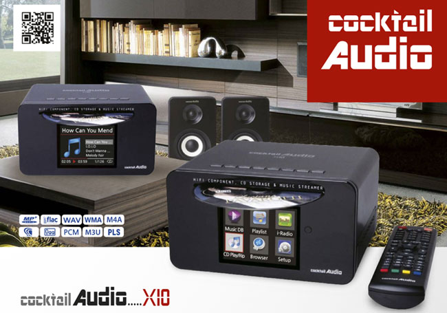 Audio Player : Cocktail Audio - X10
